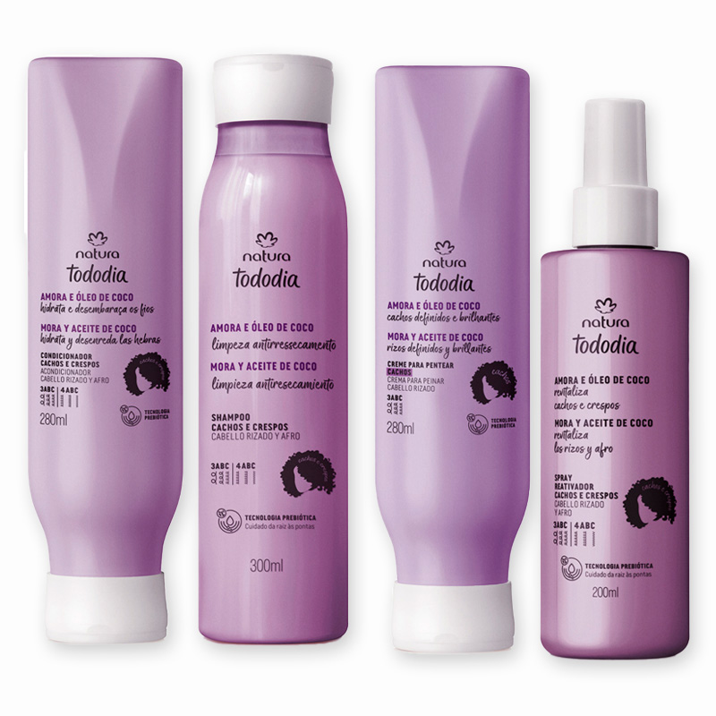 Kit Rizos Completo Tododia Natura - Beauty Care